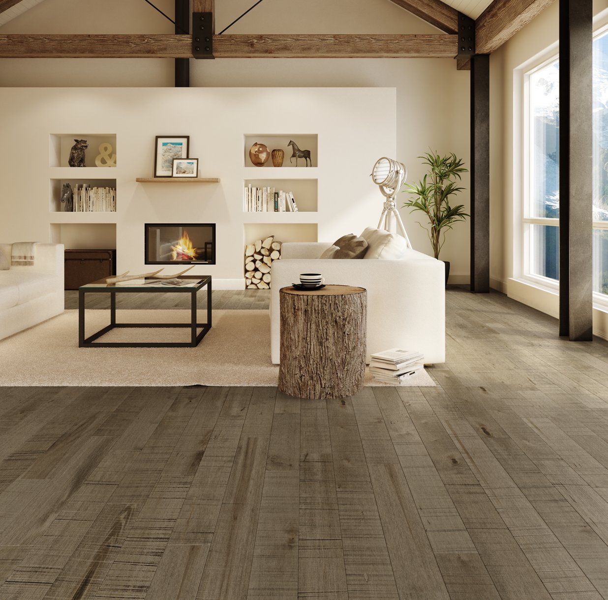 New Shades of White: The Transformation of Whitewashed Hardwood Flooring